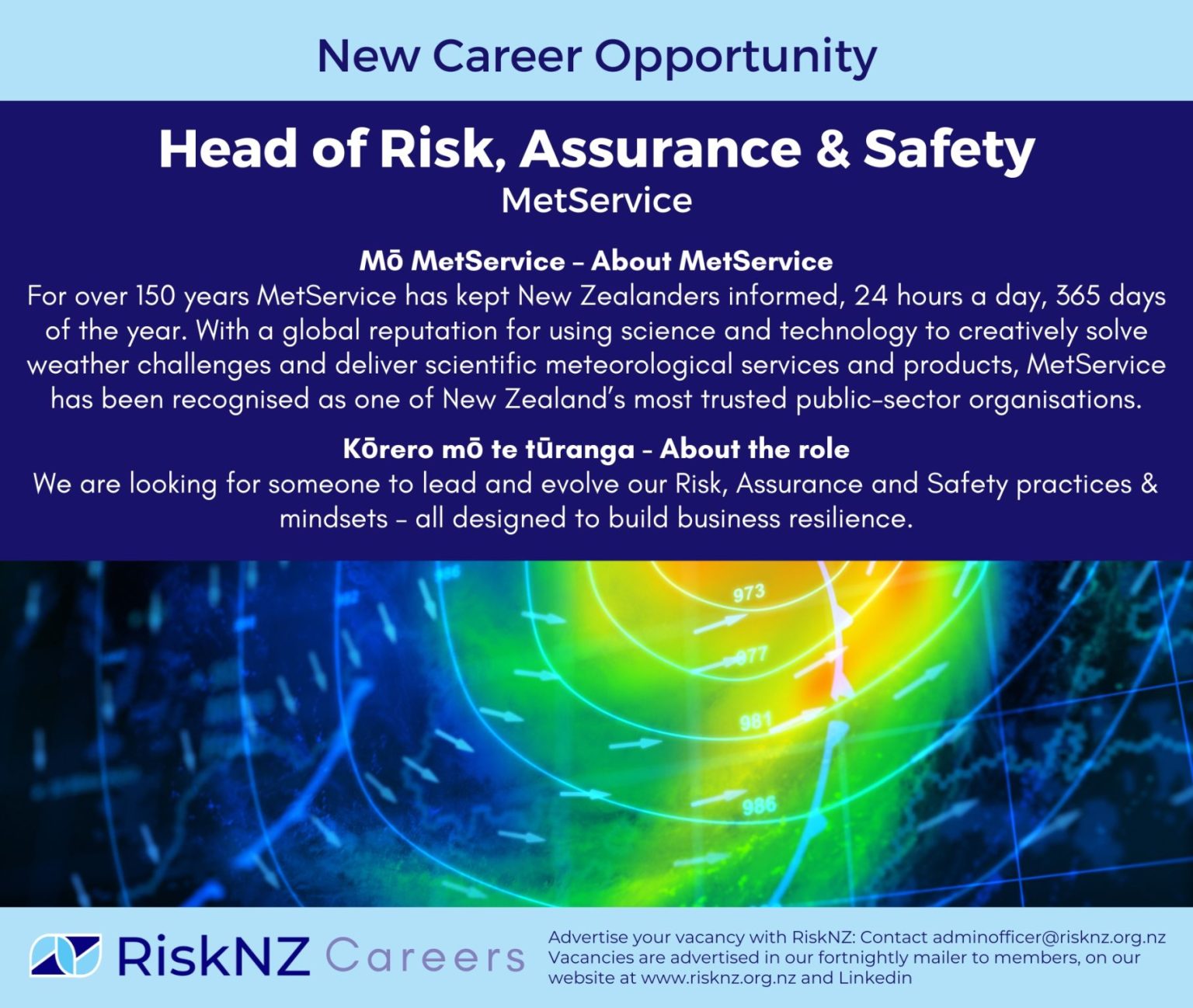 Position Filled - RiskNZ